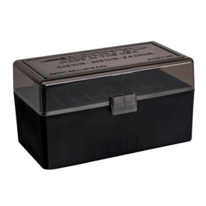 .243 – .308 Ammo Boxes | 50 Round Flip-Top Ammo Box
