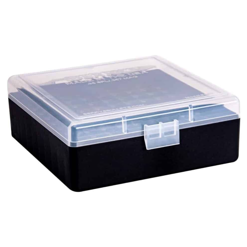 .357 Mag Ammo Box | 100 Round Plastic Ammo Boxes