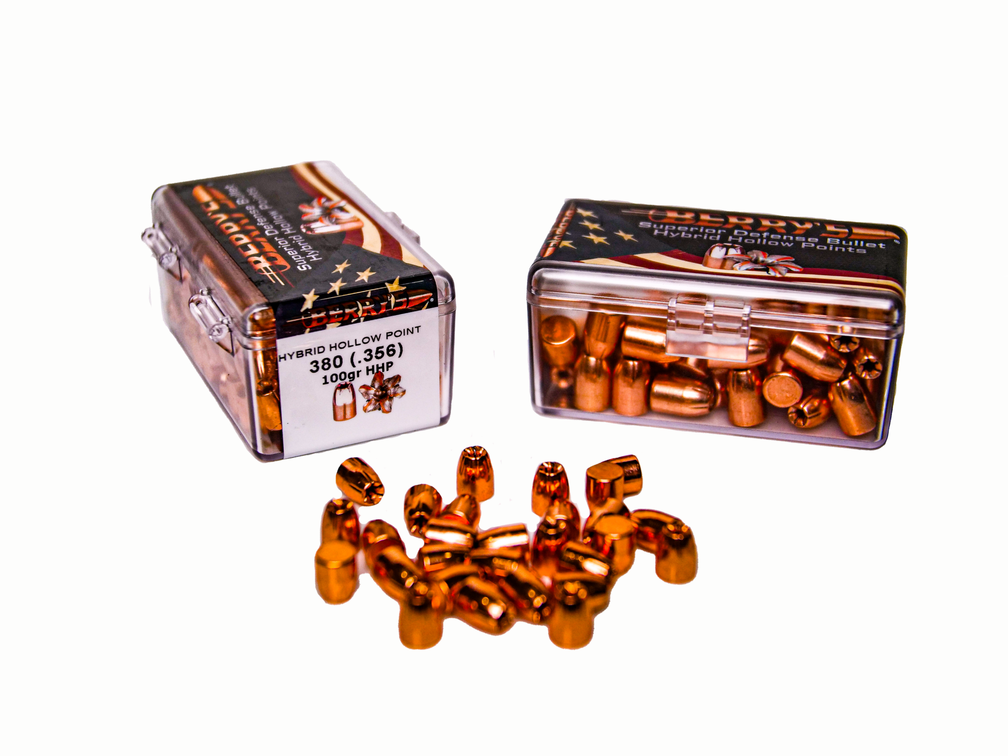 100 Grain 380 Bullets | Reloading Bullets | Plated Bullets