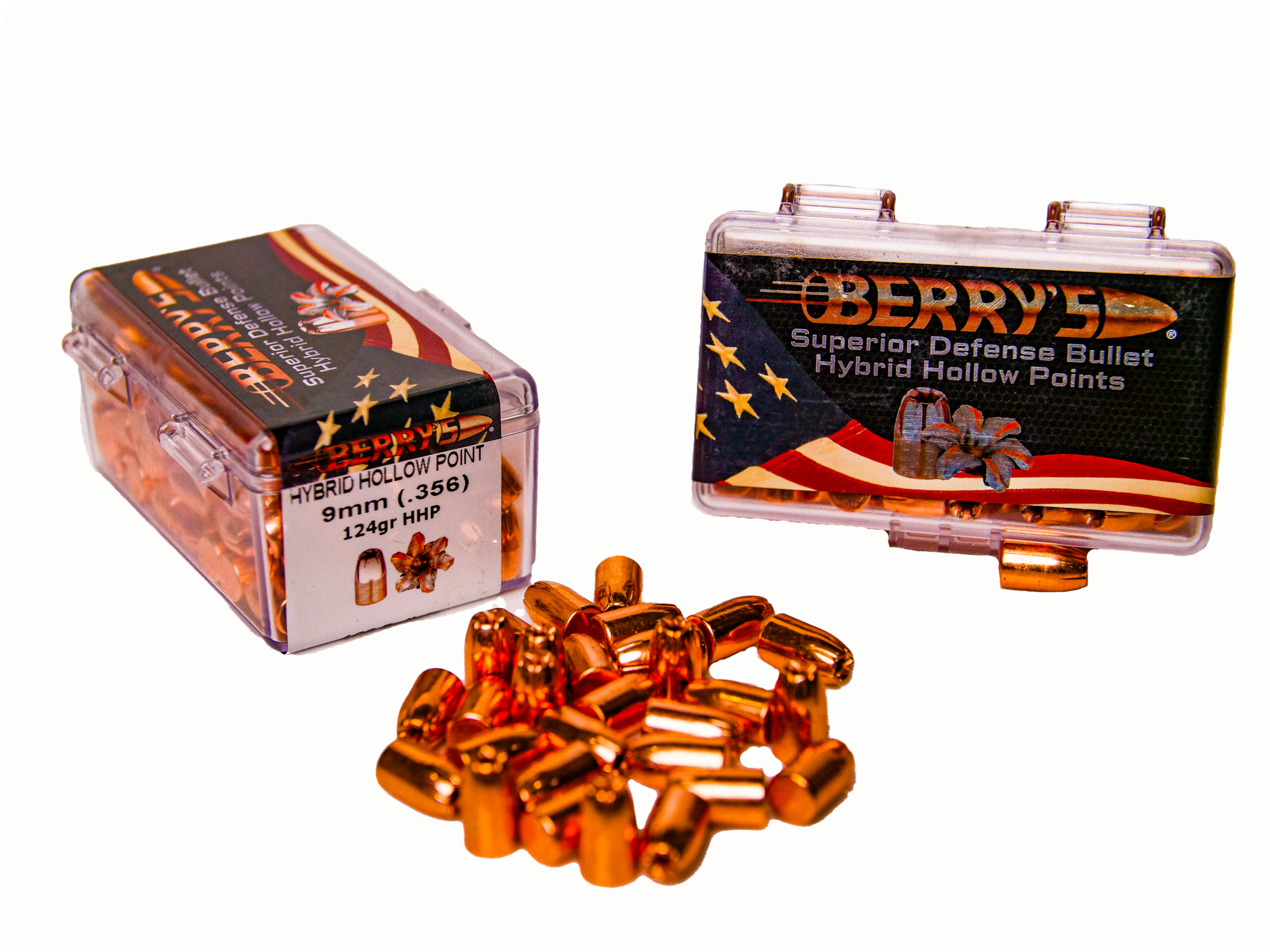 124 Grain 9mm Bullets | Self Defense Bullets | Bulk Bullets