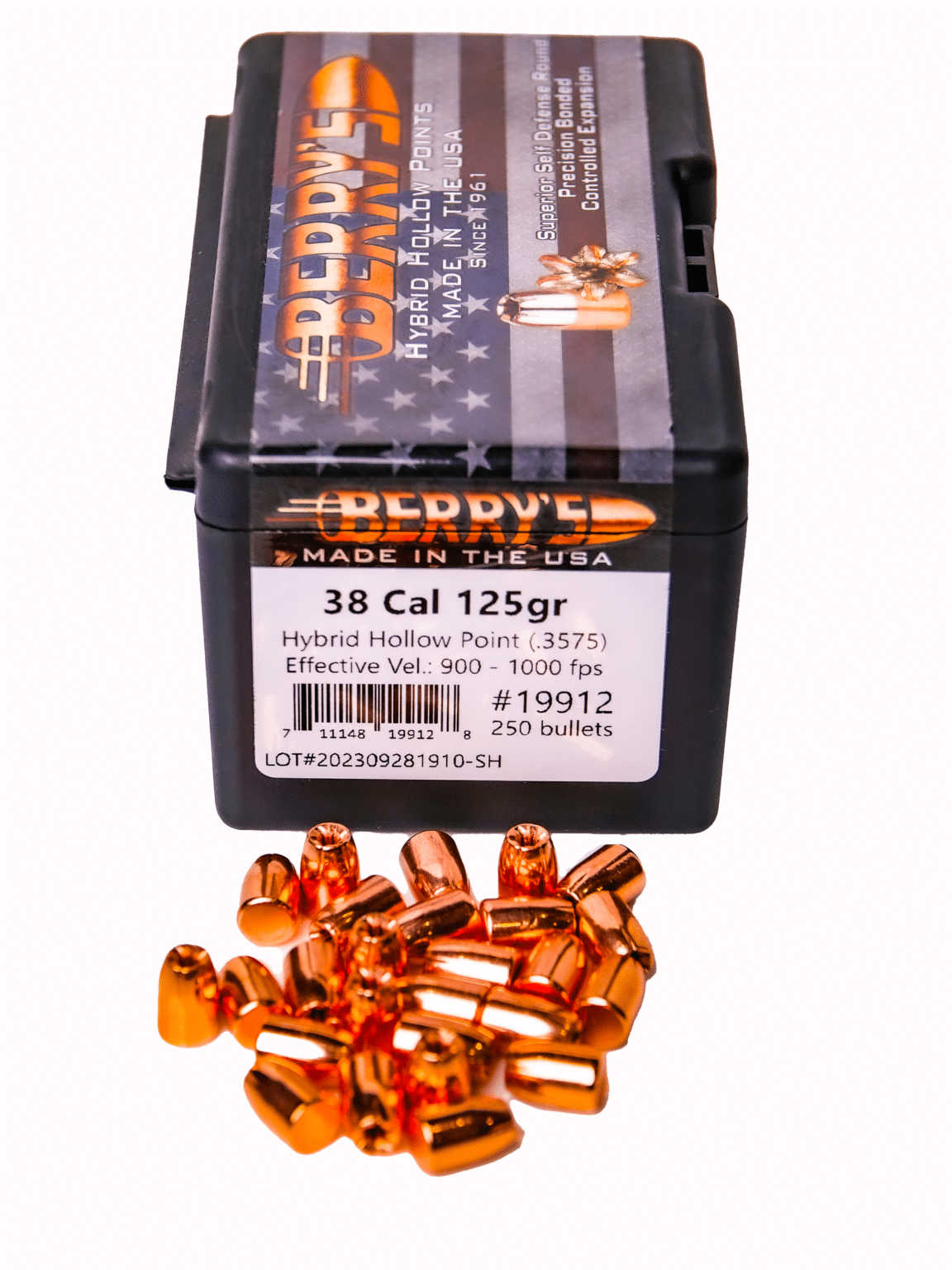 38 Special 125 Grain Bullets For Reloading | Hollow Point