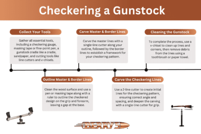 Guide to Checkering a Gun Stock | Berry’s Bullets Blog