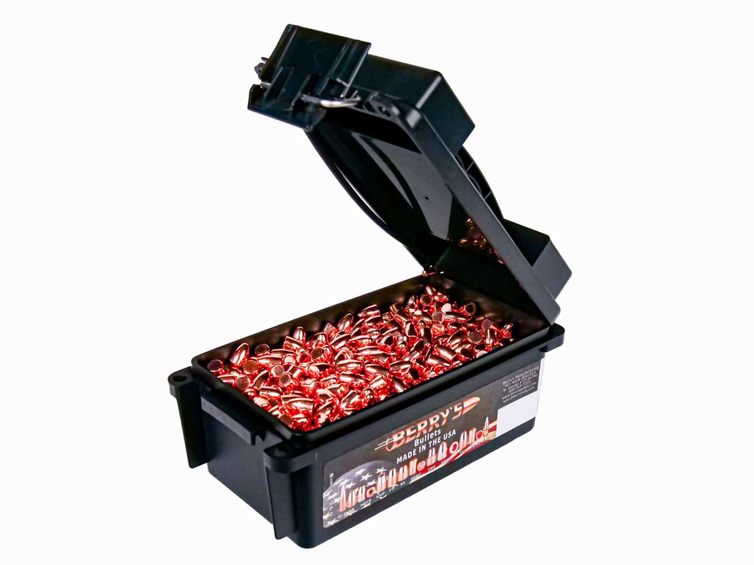 115 Grain 9mm | Round Nose Bullets | 9mm Plated Bullets