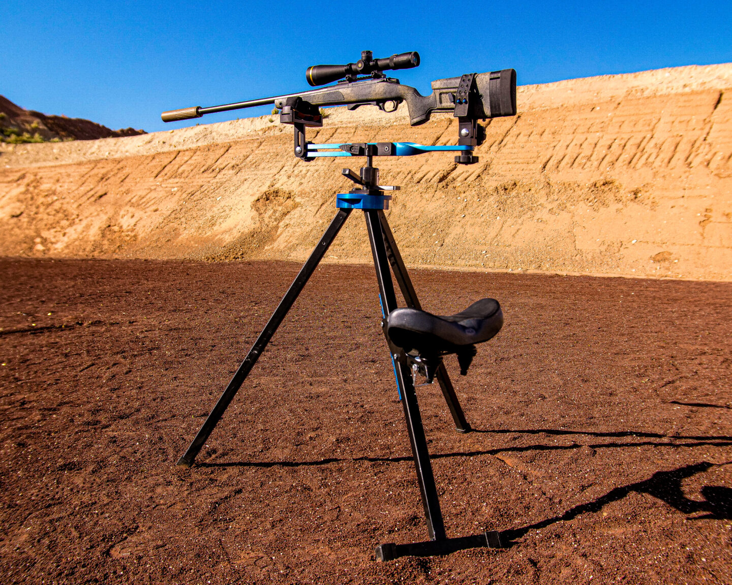 Berry’s ProMarksman Gun Bench | Rifle Shooting Bench